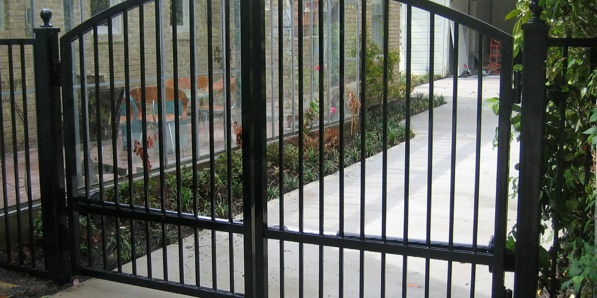 Ornamental Iron Swing Gate Hardware — Fitt Rite Hardware